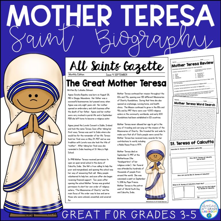 Mother Teresa (St. Teresa of Calcutta) | setonscholars ...