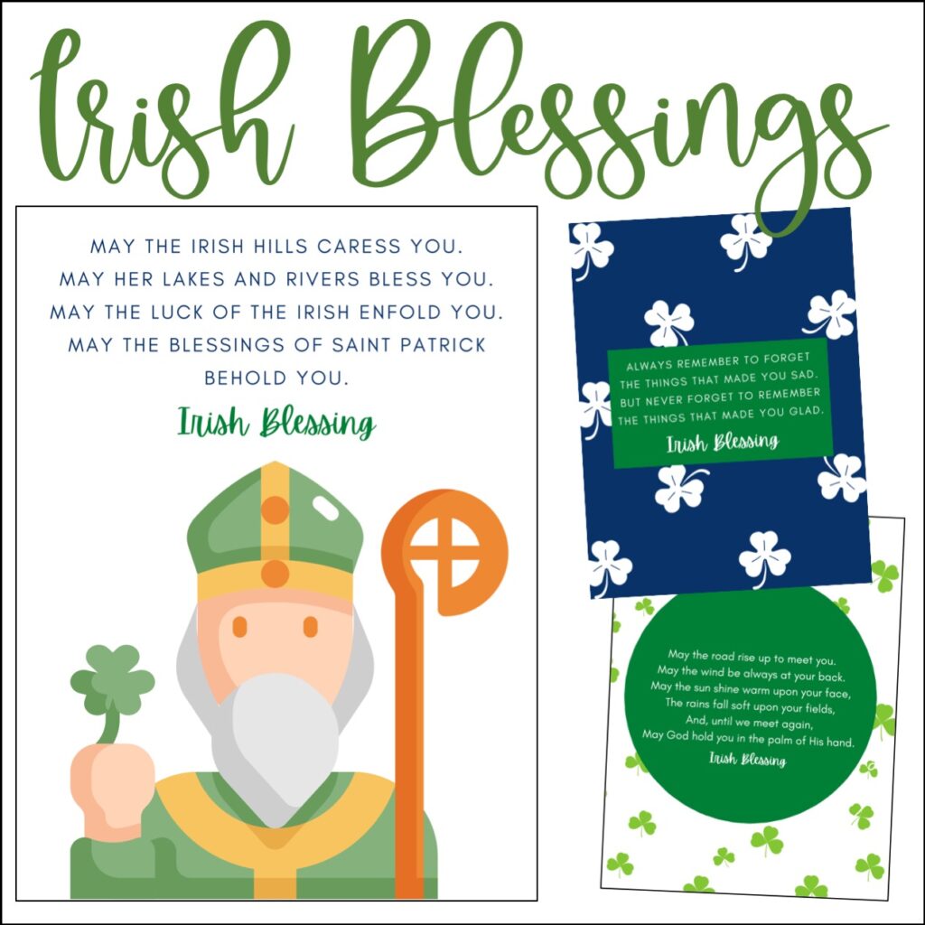 Irish Blessing Posters | setonscholars.adventuresofa4thgradeclassroom.com